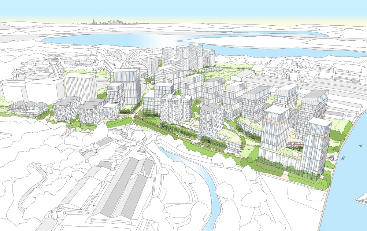 Northfleet Harbourside - C+W O’Brien Architects
